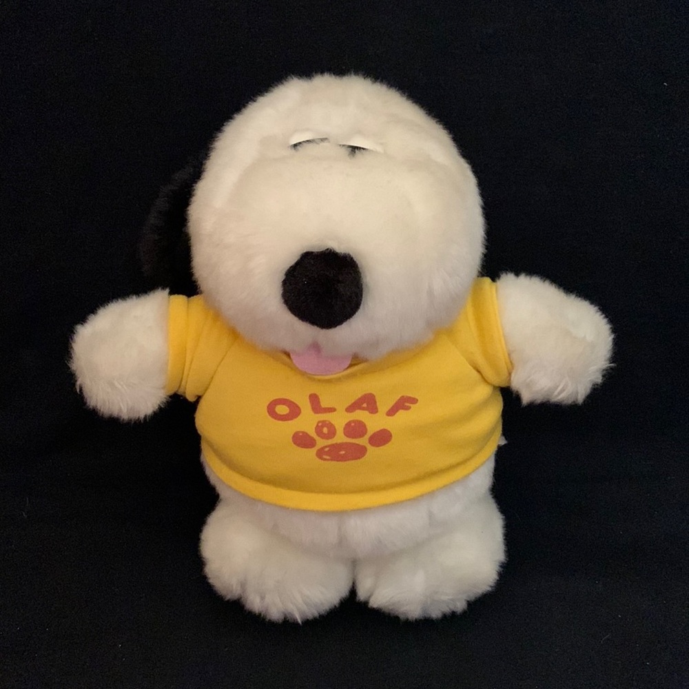 Snoopy Brother Olaf Vintage Plush Toy - Gem